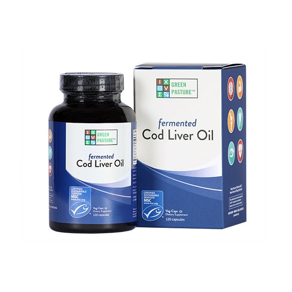 Green Pastures Fermented Cod Liver Oil 120 Capsules – The Vitality Base