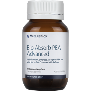 Metagenics PainX PEA Advanced 42 Capsules (Formally Bio Absorb PEA Adv ...