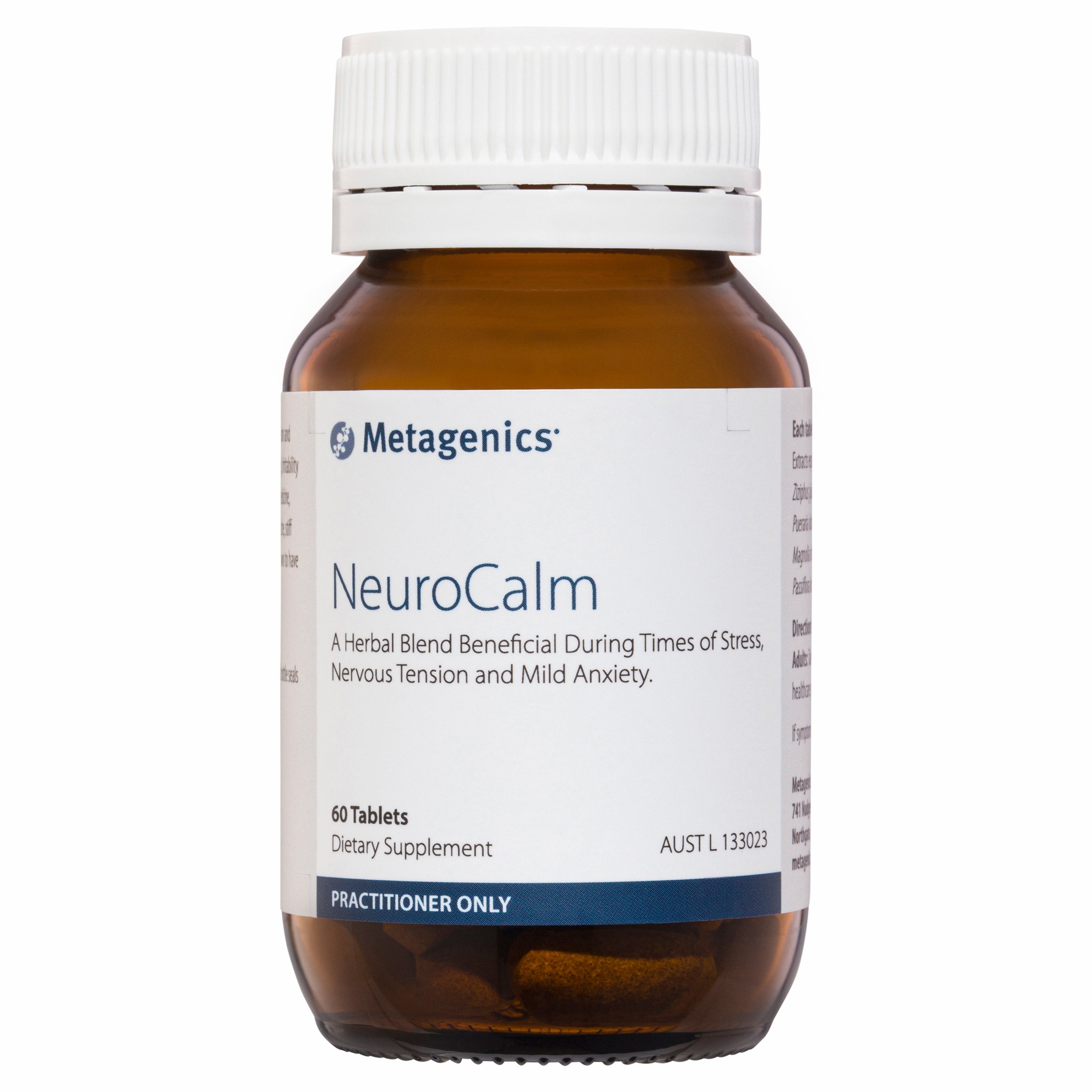 Metagenics NeuroCalm 60Tabs – The Vitality Base